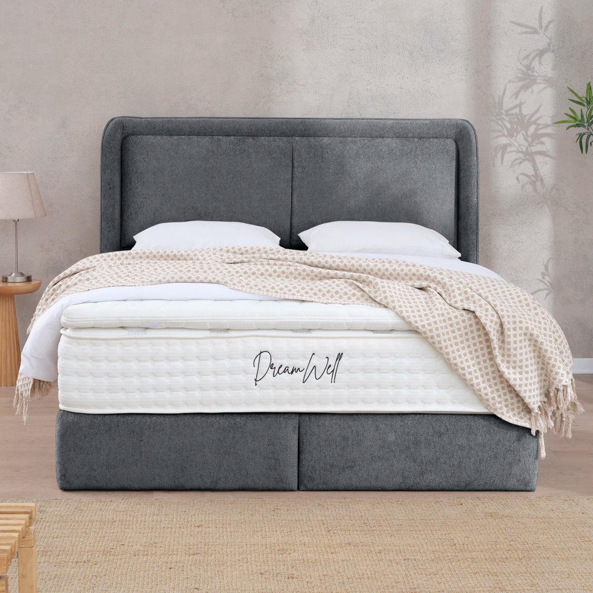Designer Polsterbett Leone mit Stauraum | Klassisch elegant | Hane ...